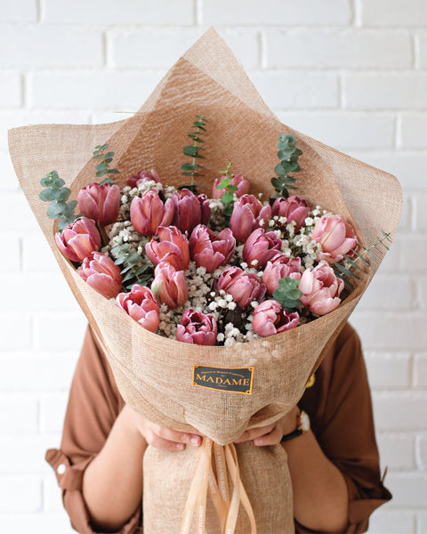 Adorable Brownie Tulips – Madame Florist
