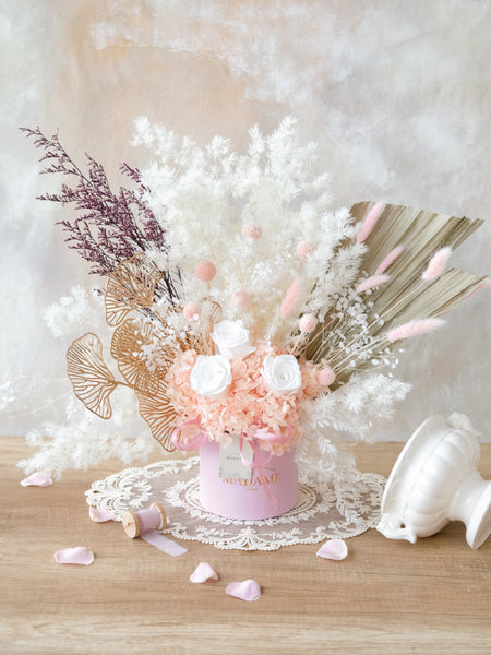 Pretty Pink Preserved Blossom Box – Madame Florist